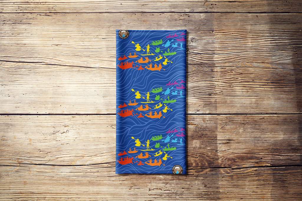 River Craft Bandana - Jen Reddy Ink